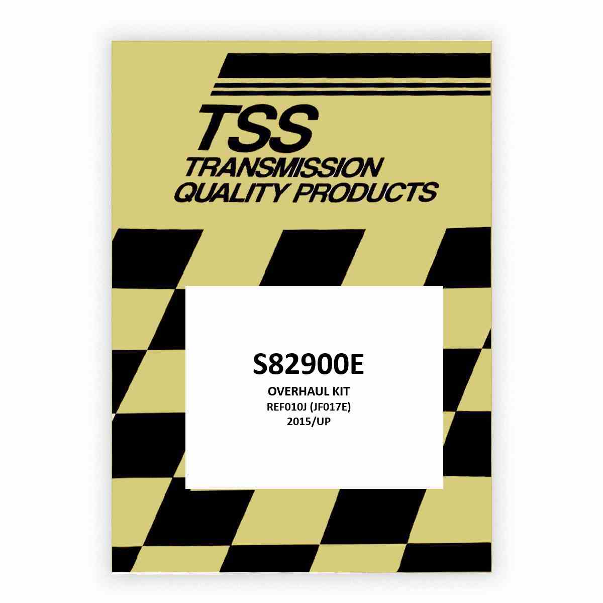 Overhaul Kit Without Pistons JF017E RE0F10E 2015/UP — Sun Transmissions