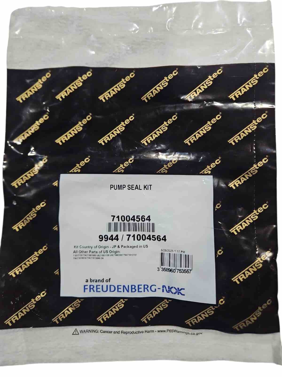 9944 Pump Seal Kit Transtec Land Cruiser Prado 120 150 Diesel 02-10 ...