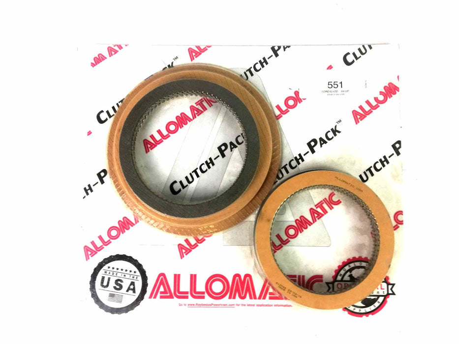 Friction Pack Allomatic E4OD 89/UP — Sun Transmissions