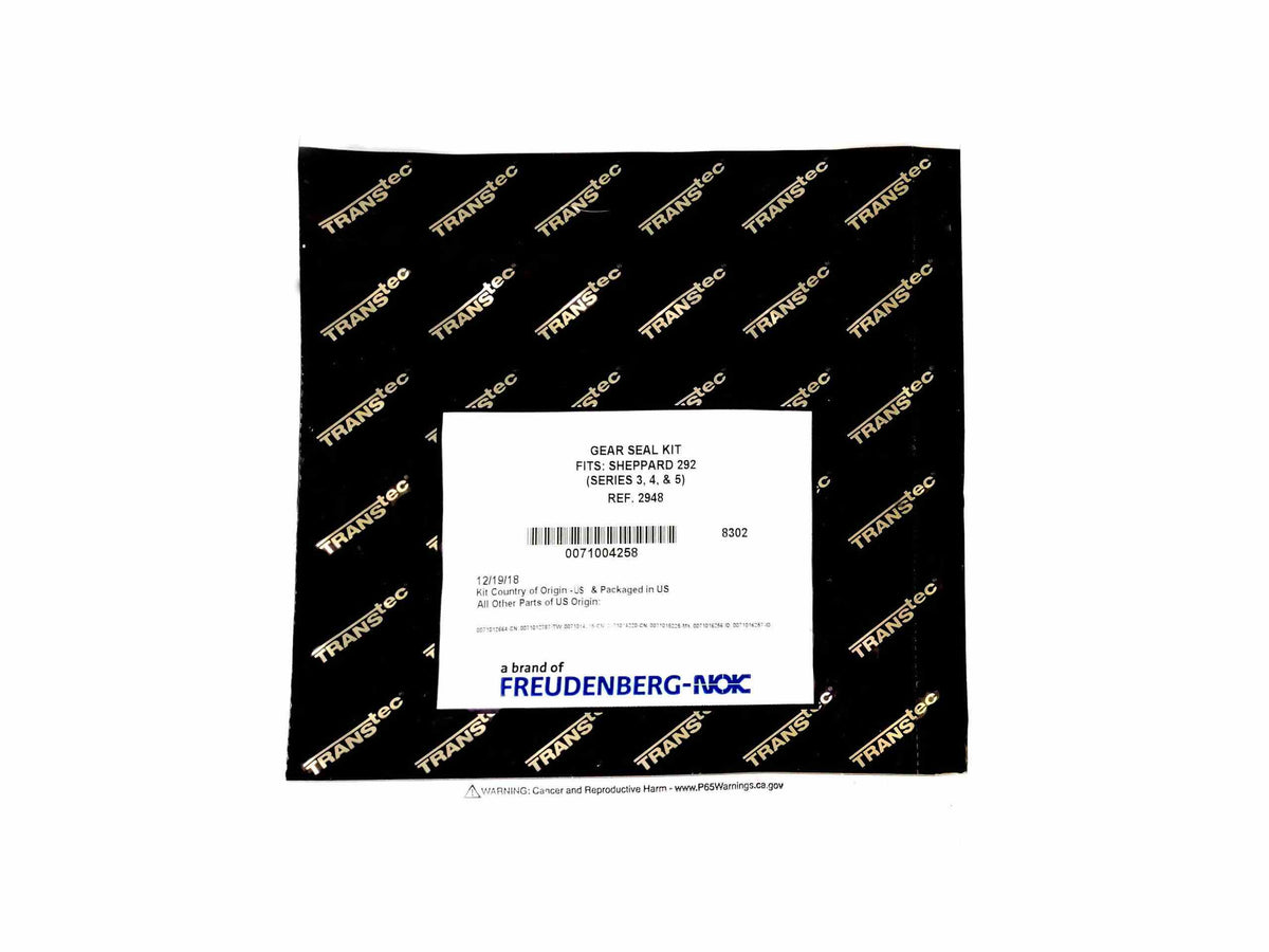 Power Steering Gear Seal Kit Transtec RH Sheppard 292 Series 3, 4 & 5 ...