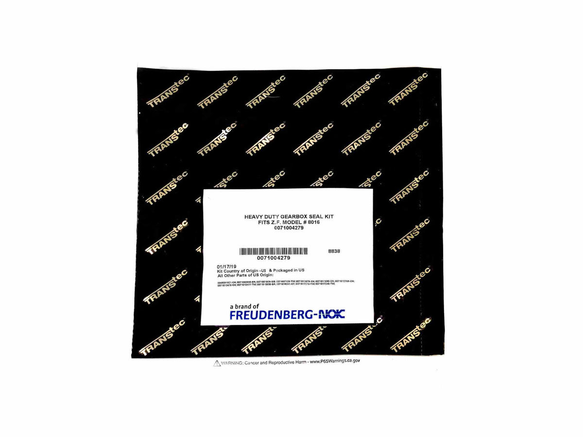 Complete Gear Seal Kit Transtec Zf 8016 — Sun Transmissions