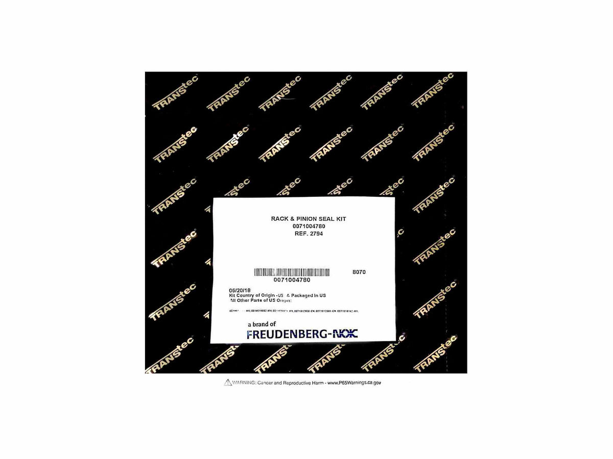 8070 Power Steering Rack And Pinion Kit Renault Fiat — Sun Transmissions