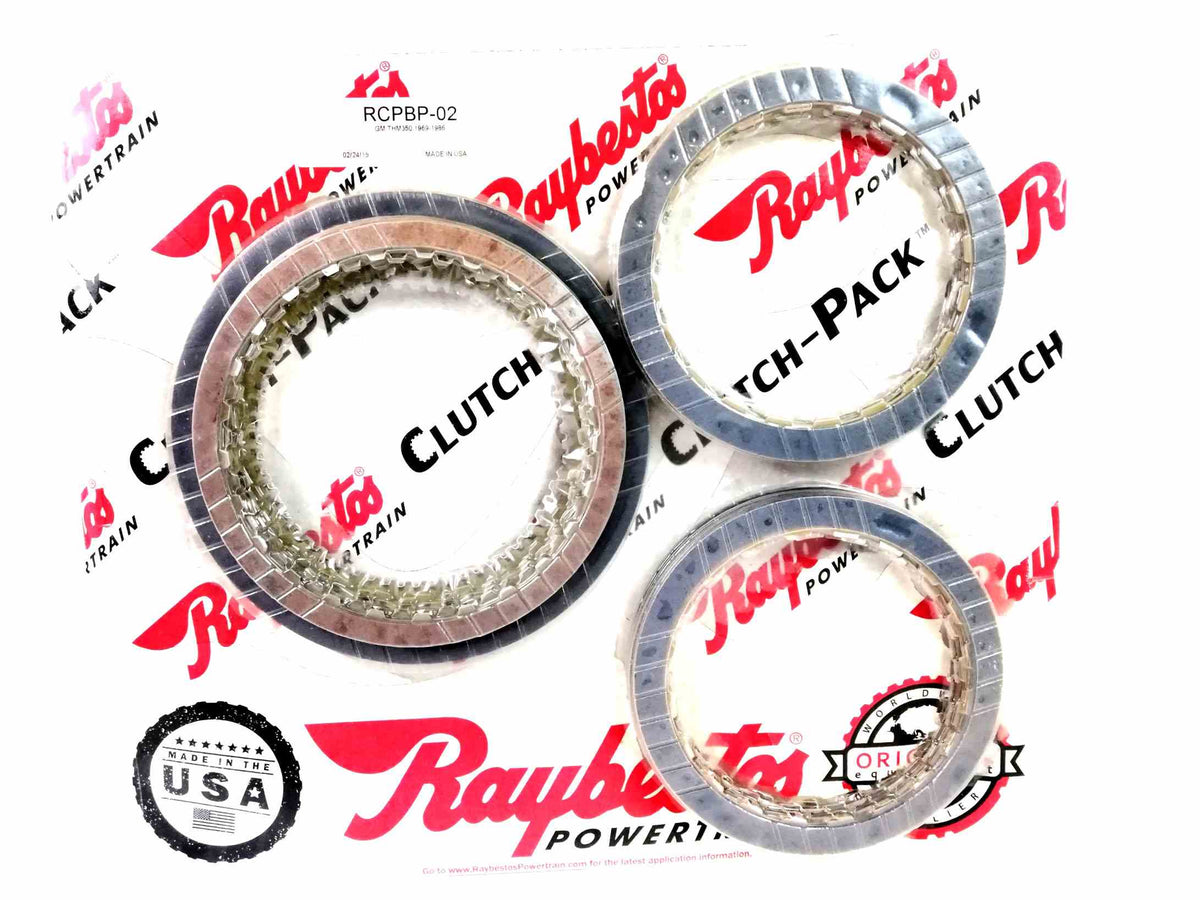 RCPBP-02 Friction Pack Raybestos Blue Racing TH350 1969/86 — Sun ...