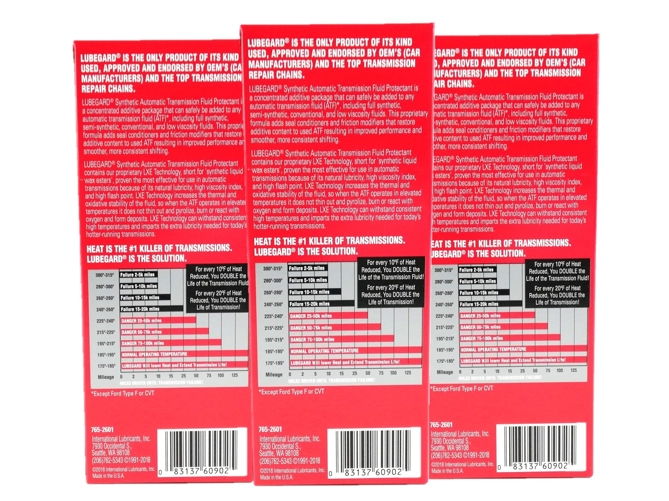 Automatic Transmission Fluid Protectant RED 3 PACK — Sun Transmissions